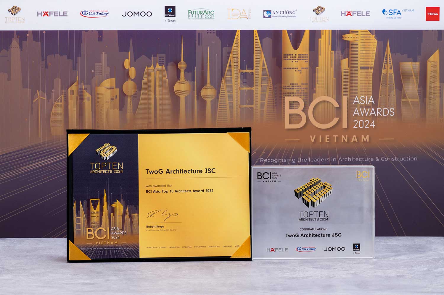 TwoG was awarded the BCI Asia Top 10 Architects Award 2024 - TwoG ...